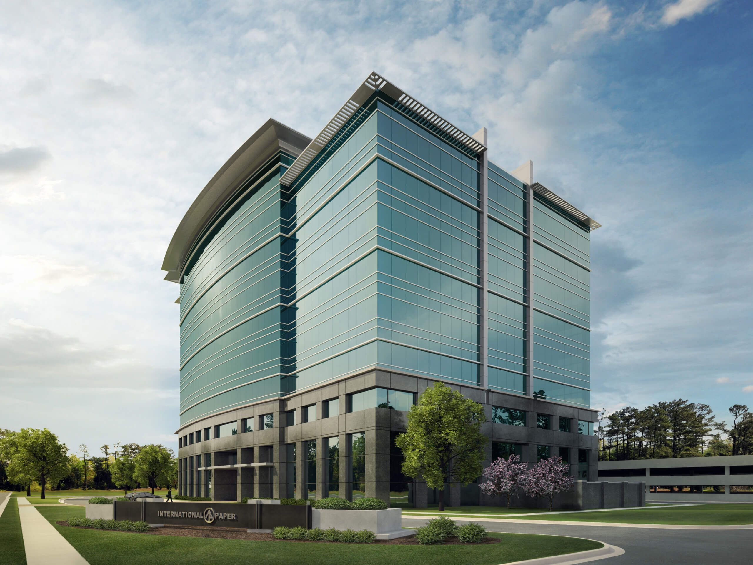 International Paper Corporate Headquarters Tower 4 - Yates Construction